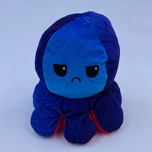 Moody Octopus reversible - flerfarvet - Sjov.dk